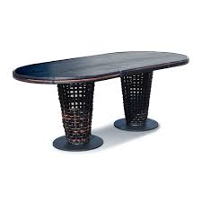 Dynasty Outdoor Oval Dining Table | Skyline Design | Curations ...