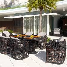 Dynasty Outdoor Oval Dining Table | Skyline Design | Curations ...