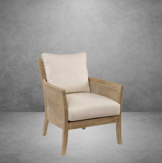 Natural Arm Accent Chair | Curations Furniture | Design